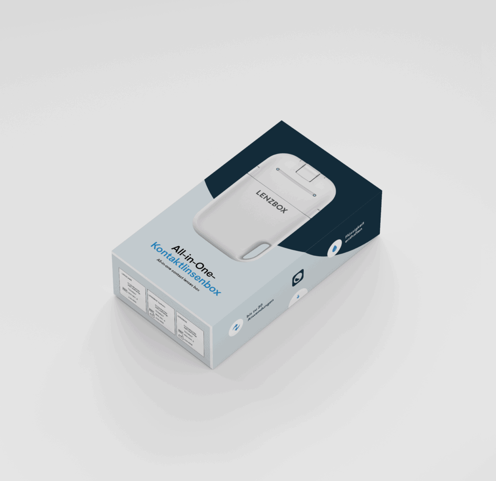 LENZBOX®: The Ultimate Contact Lens Case & Travel Kit